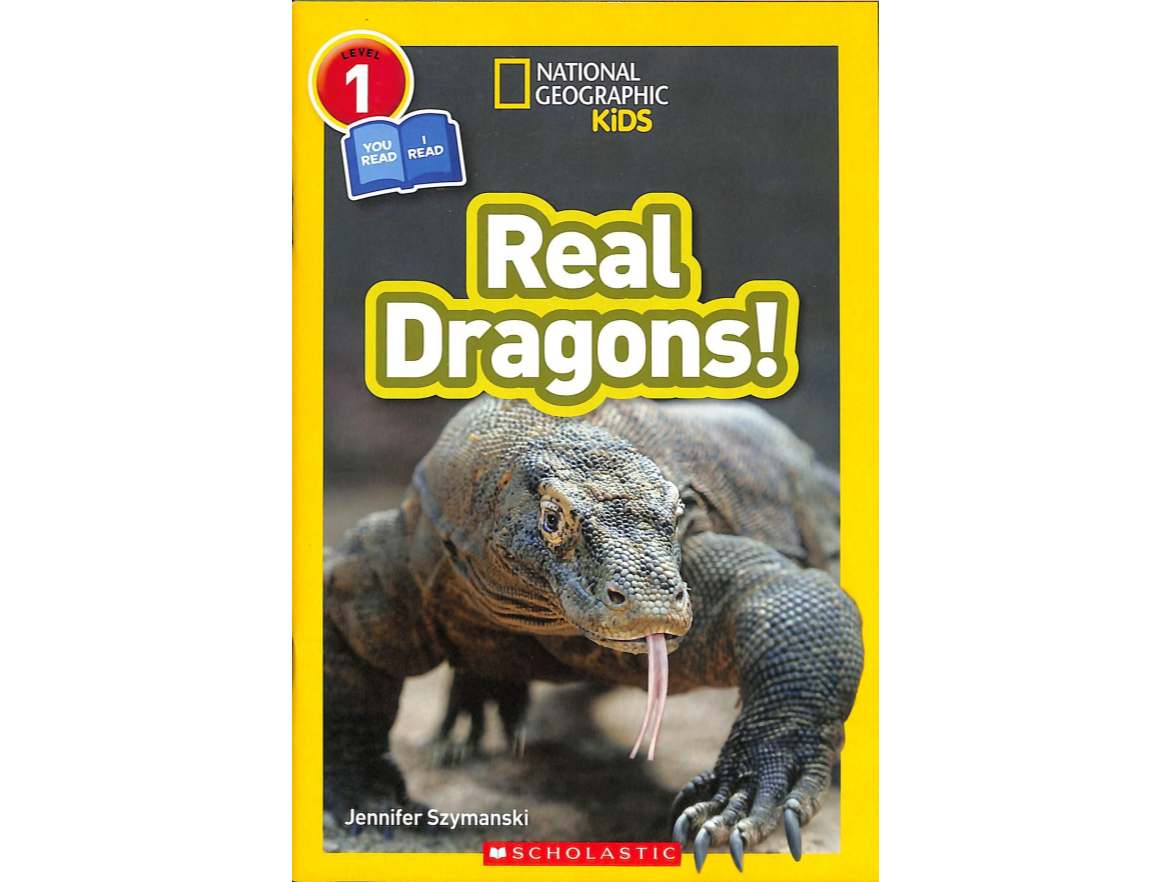 National Geographic: Real Dragons! by Jennifer Szymanski - SMART Reading
